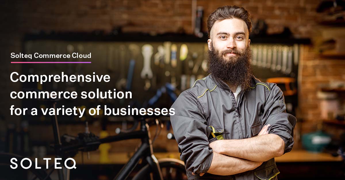 Point of Sale system, POS system - Solteq Commerce Cloud