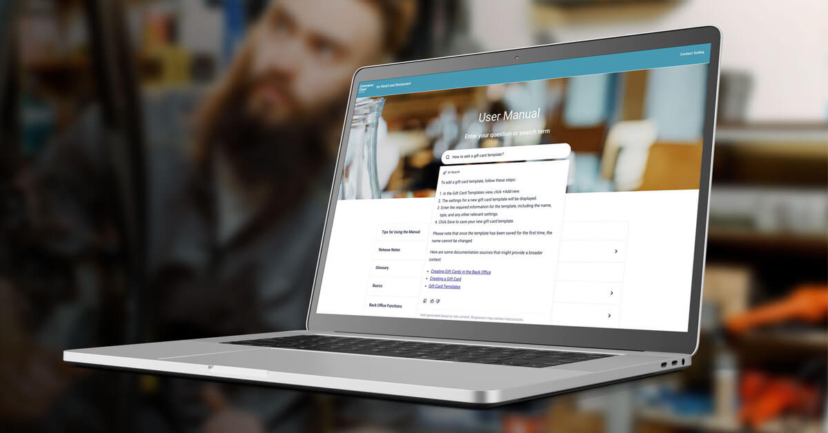 AI-Powered Search Now Available in Solteq's Online Manuals