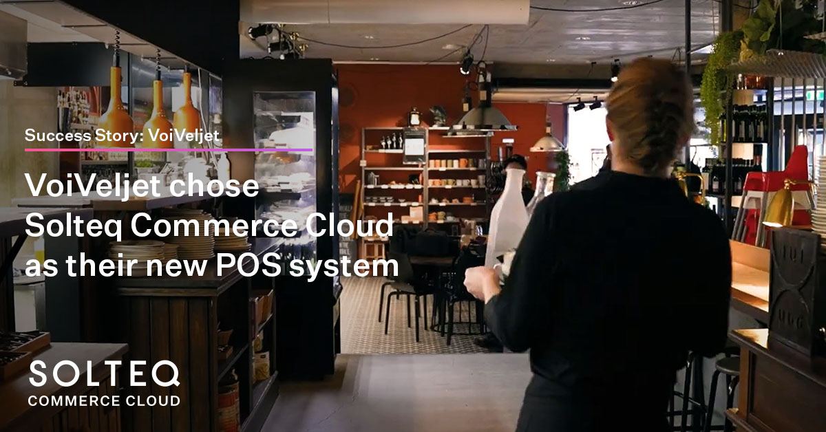 POS system from Solteq boosts the restaurant business in VoiVeljet