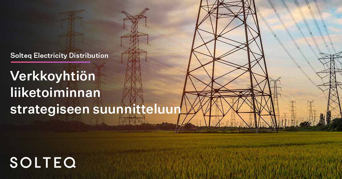 Ratkaisu sähköverkkoliiketoimintaan - Solteq Electricity Distribution