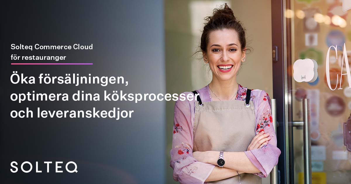 Kassasystem för restaurang och café (POS system)